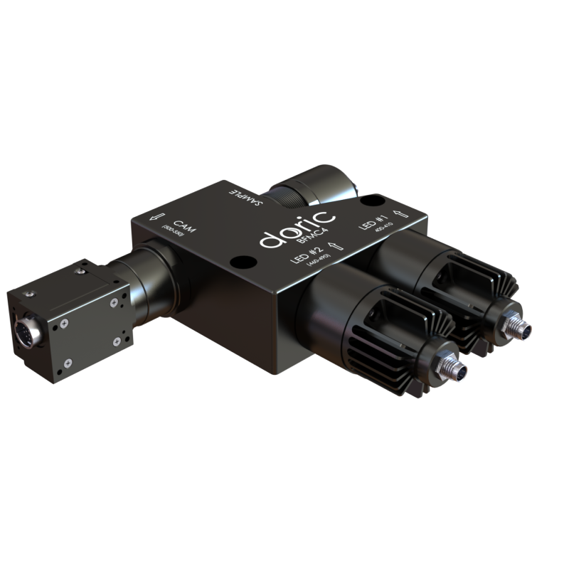 4 ports Bundle-imaging Fluorescence Mini Cubes - GCaMP – Doric Lenses Inc.